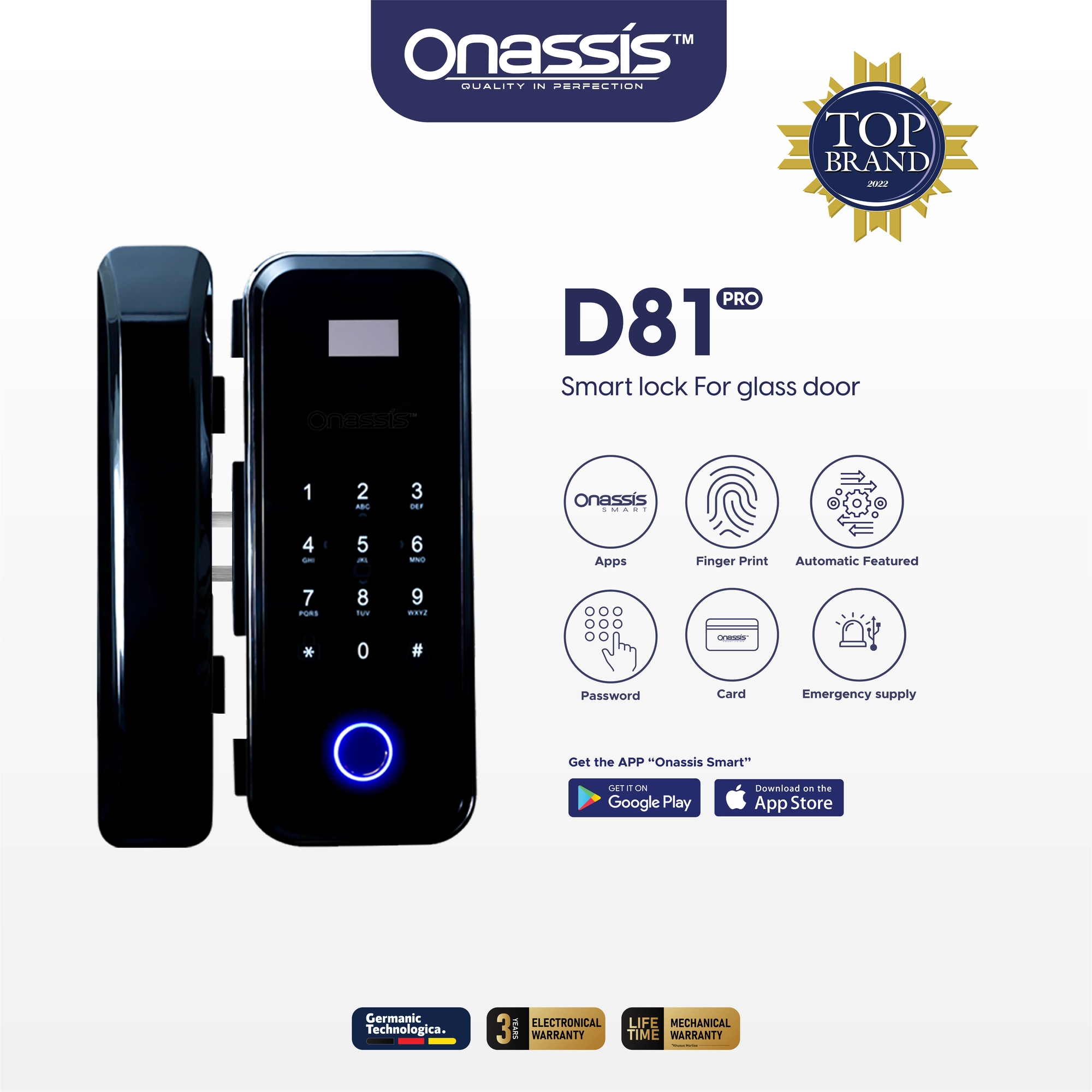 D81 PRO - Onassis Hardware